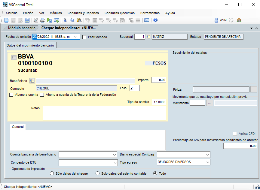 VSControl Total: Manual de usuario